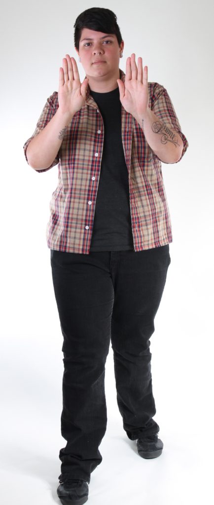 FIGHTING STANCE/CONFIDENCE STANCE – Home Alive